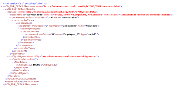 WCF-SQL Adapter Stored Procedure : SQL Azure